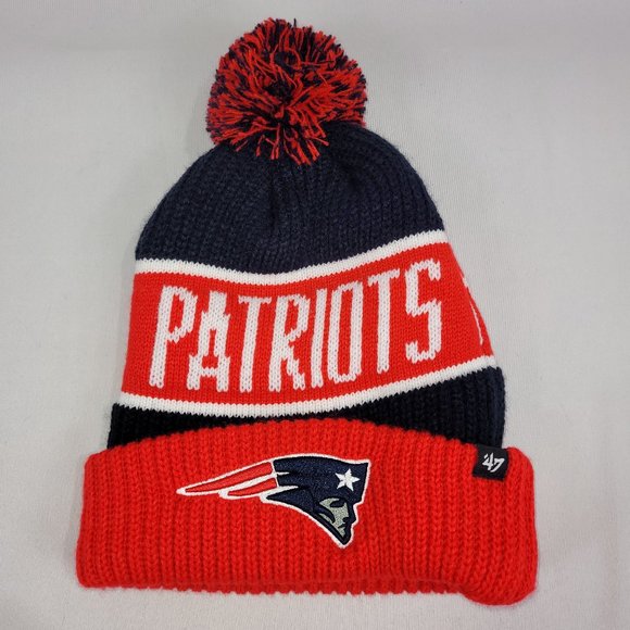 47 | Accessories | Nfl Football New England Patriots Winter Toque Knit ...